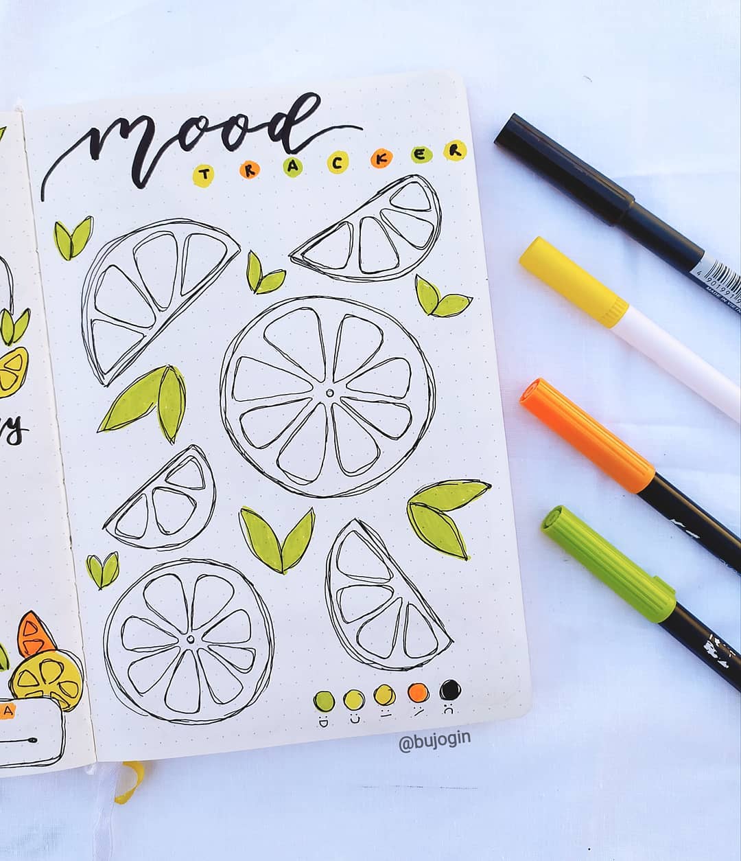 Bullet Journal Mood Tracker - AnjaHome