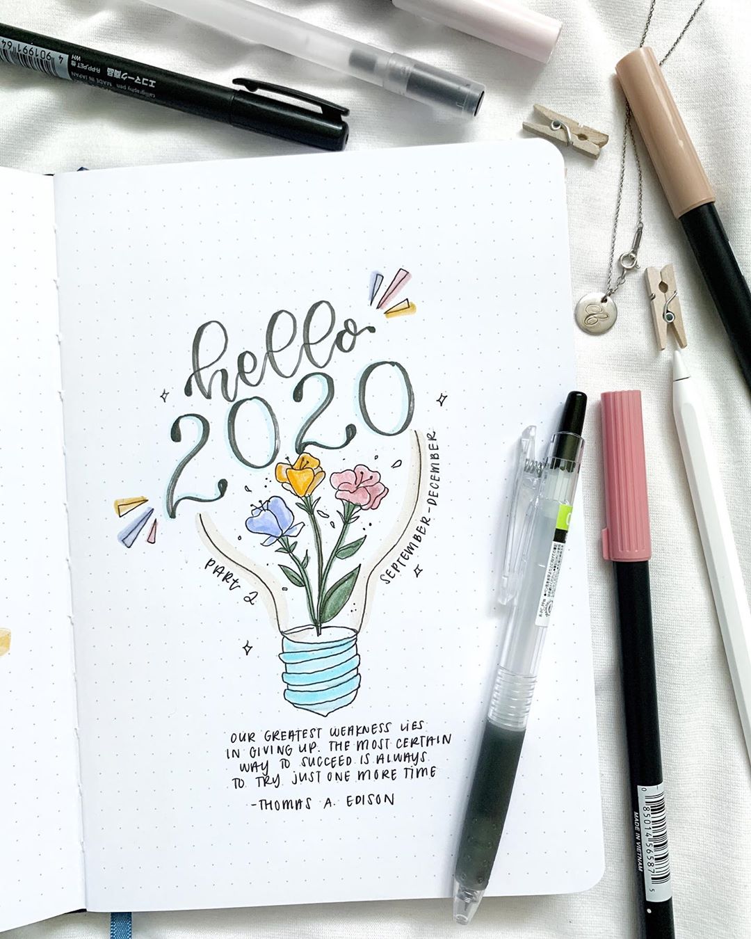 Bullet Journal Quotes for 2024 - AnjaHome