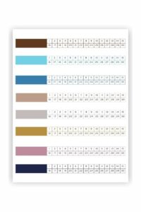 Free Printable Habit Tracker Templates (50+ Trackers) - AnjaHome