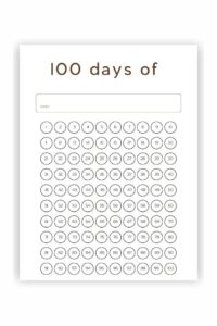 Free Printable Habit Tracker Templates (50+ Trackers) - AnjaHome