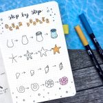 Bullet Journal Doodle Ideas (Step-By-Step Tutorials) - AnjaHome