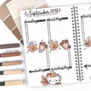 Fall Bullet Journal Theme Ideas (2024 Update) - AnjaHome