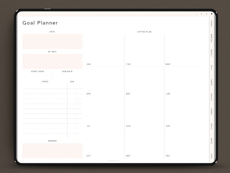 Free Digital Planner - AnjaHome