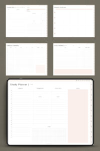 Free Goodnotes Templates for Students 2025/2026 - AnjaHome