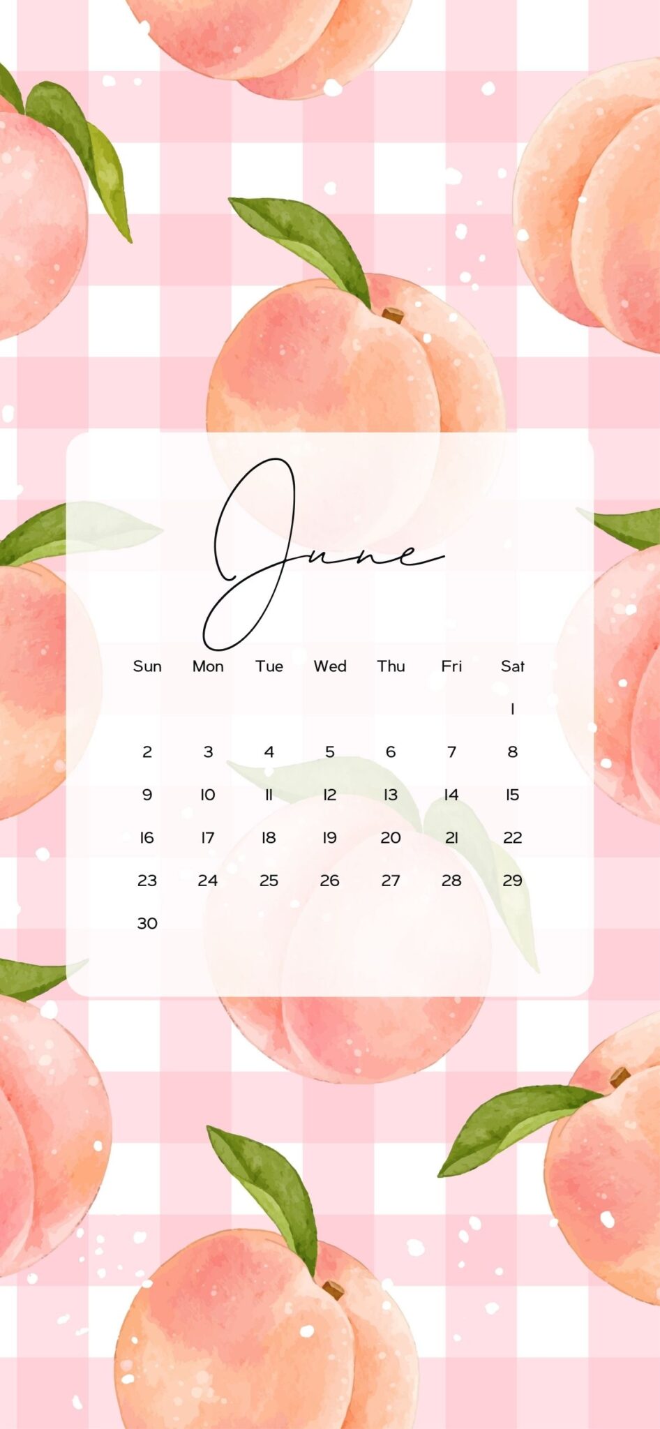 June Calendar Wallpaper (2024 Free Update) - AnjaHome