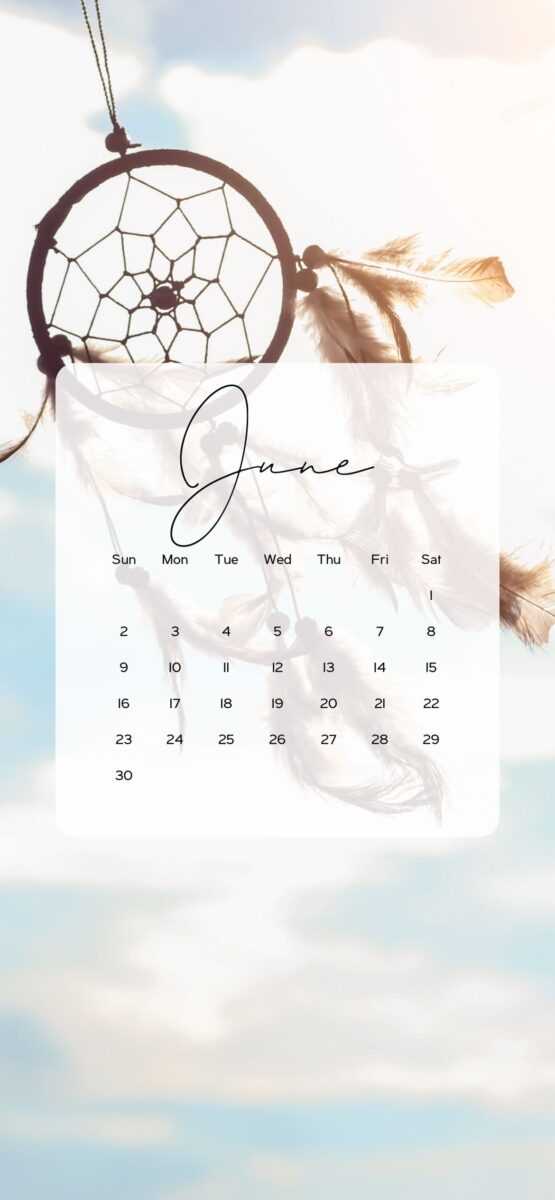 June Calendar Wallpaper (2024 Free Update) - AnjaHome