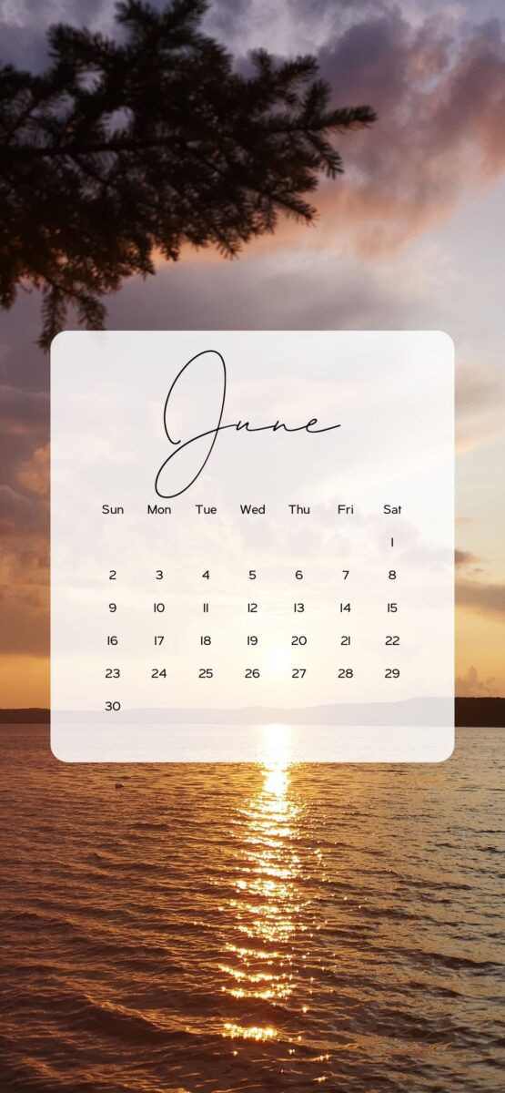 June Calendar Wallpaper (2024 Free Update) - AnjaHome
