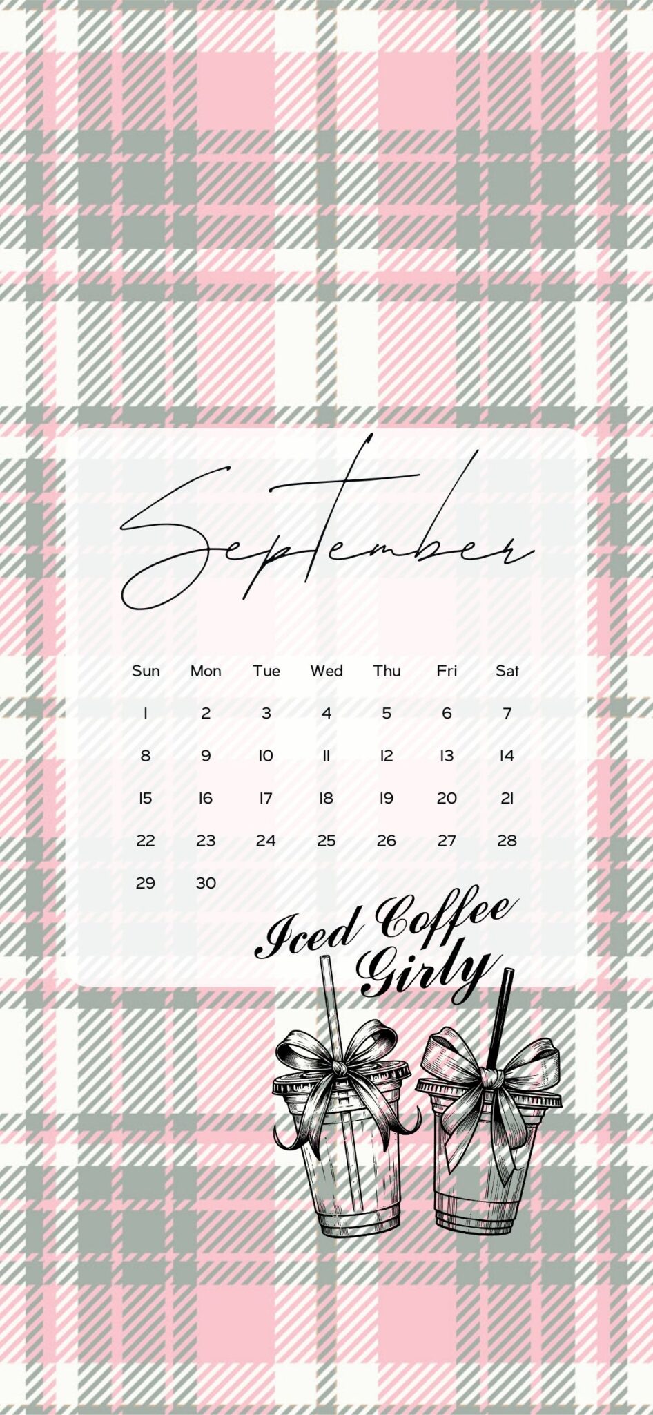 September Calendar Wallpaper Tech Backgrounds (2024) - AnjaHome