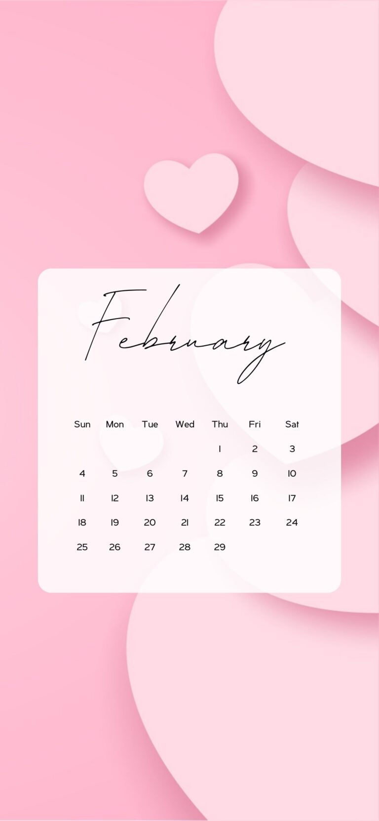 February Calendar Wallpaper Cute Backgrounds - AnjaHome