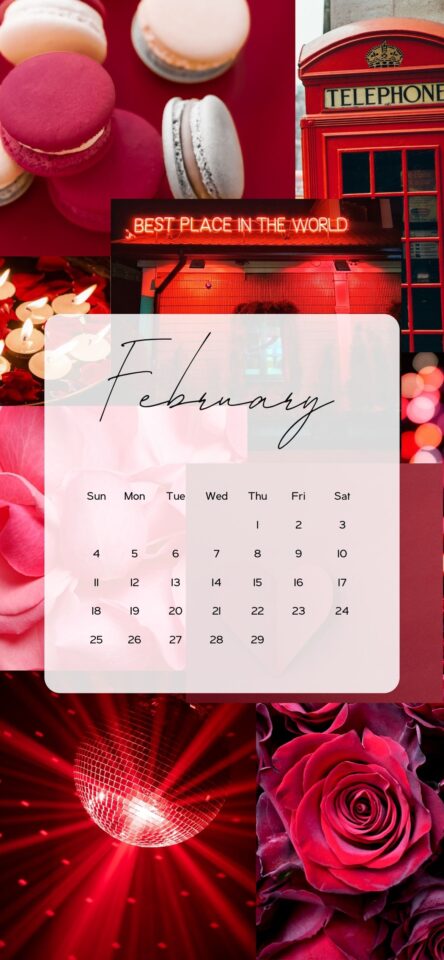 February Calendar Wallpaper Cute Backgrounds - AnjaHome