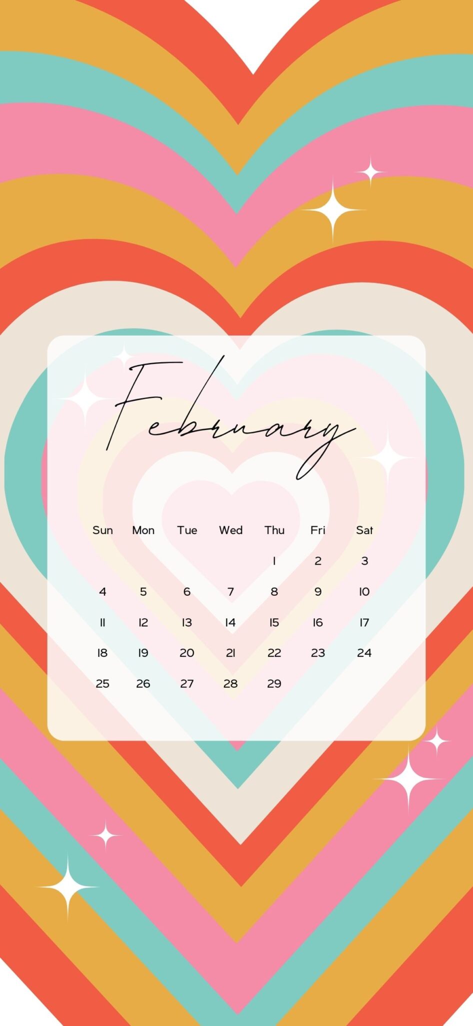 February Calendar Wallpaper Cute Backgrounds - AnjaHome