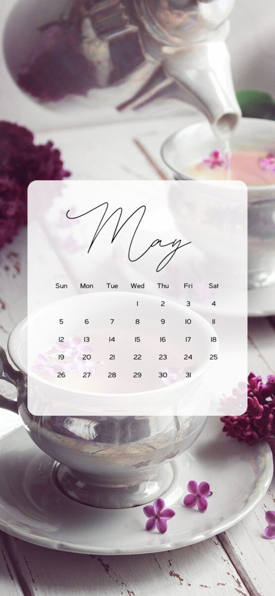 May Calendar Wallpaper Cute Backgrounds for 2024 - AnjaHome